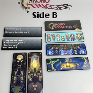 Chrono Trigger Bookmarks Laminated Chrono Trigger Chrono Trigger Gift ...