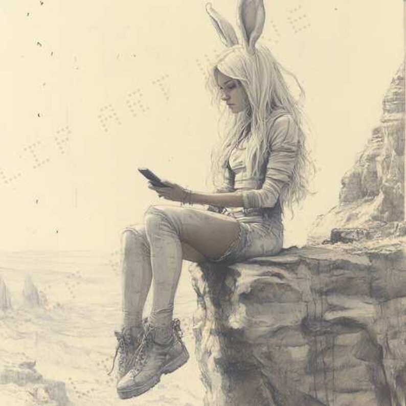 Woman Bunny, Rabbit, Borderlands Fan Art, Tiny Tina Borderlands, Design ...