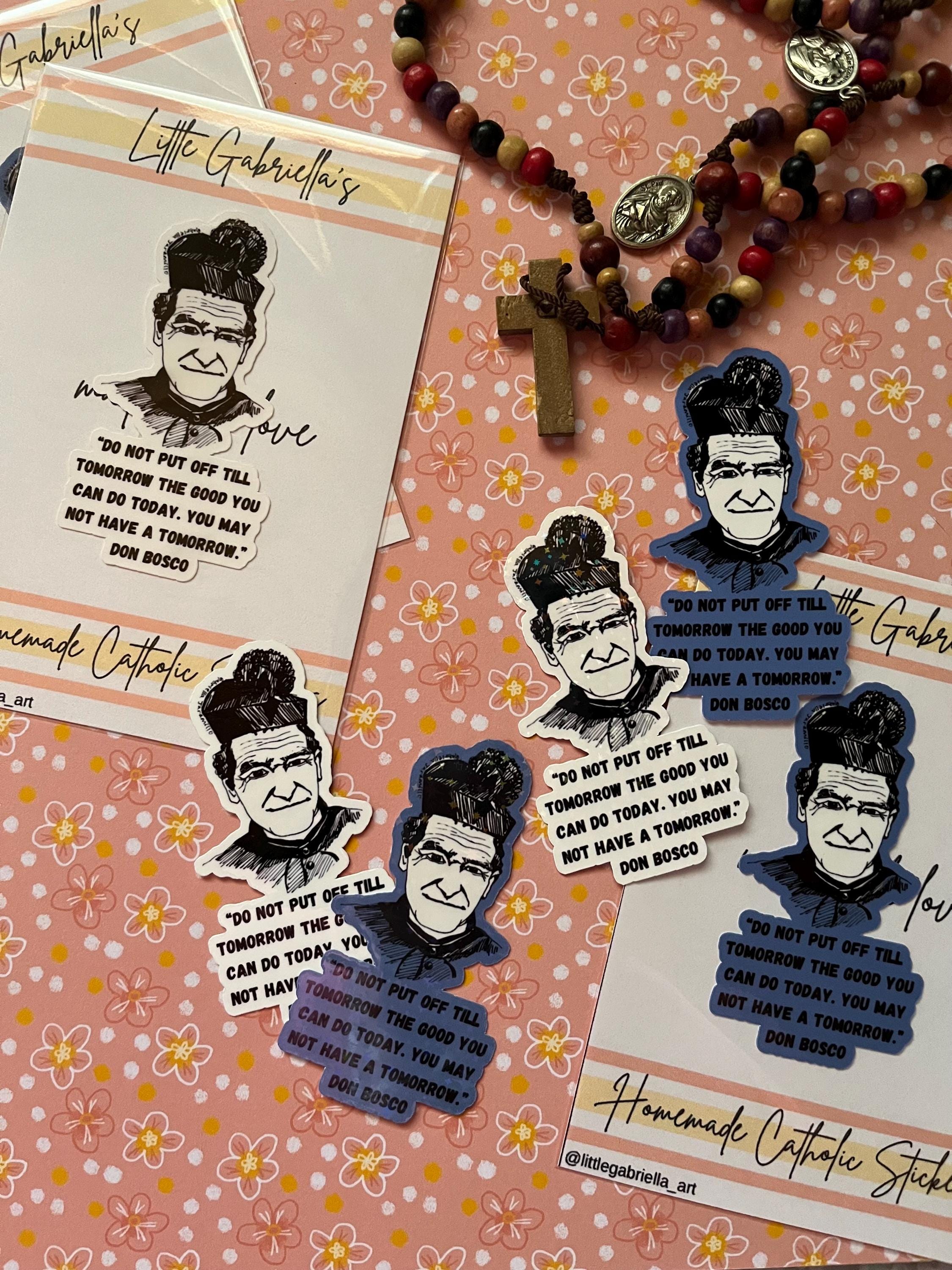 St. John Bosco Sticker - Etsy