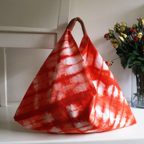 Japanese Shibori Bag - Etsy
