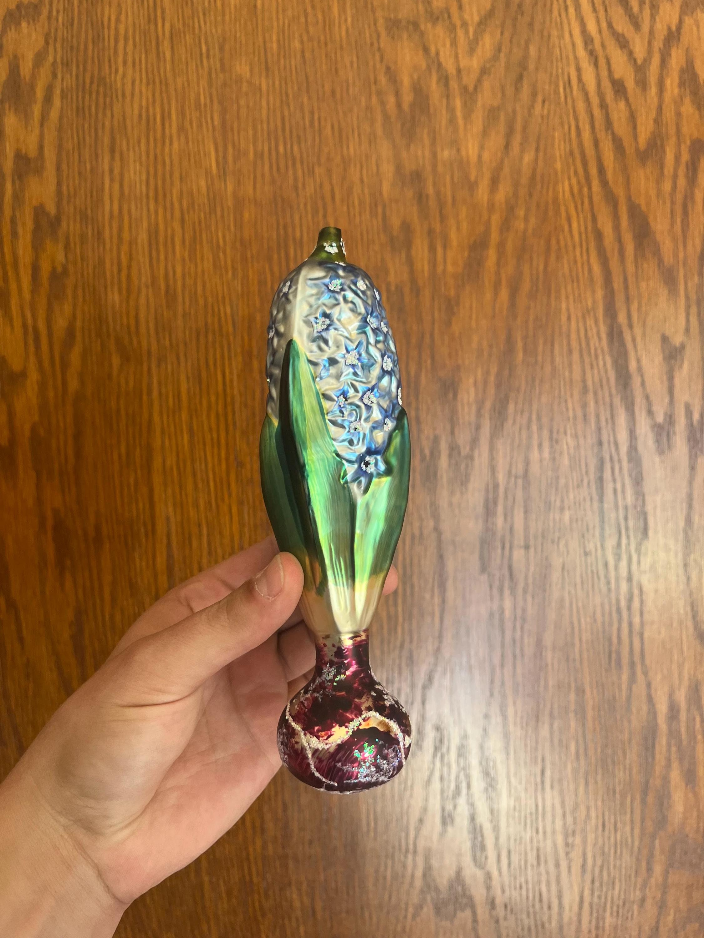 Smith & Hawken Blue Hyacinth Bulb Christmas Ornament (with Box) - Etsy