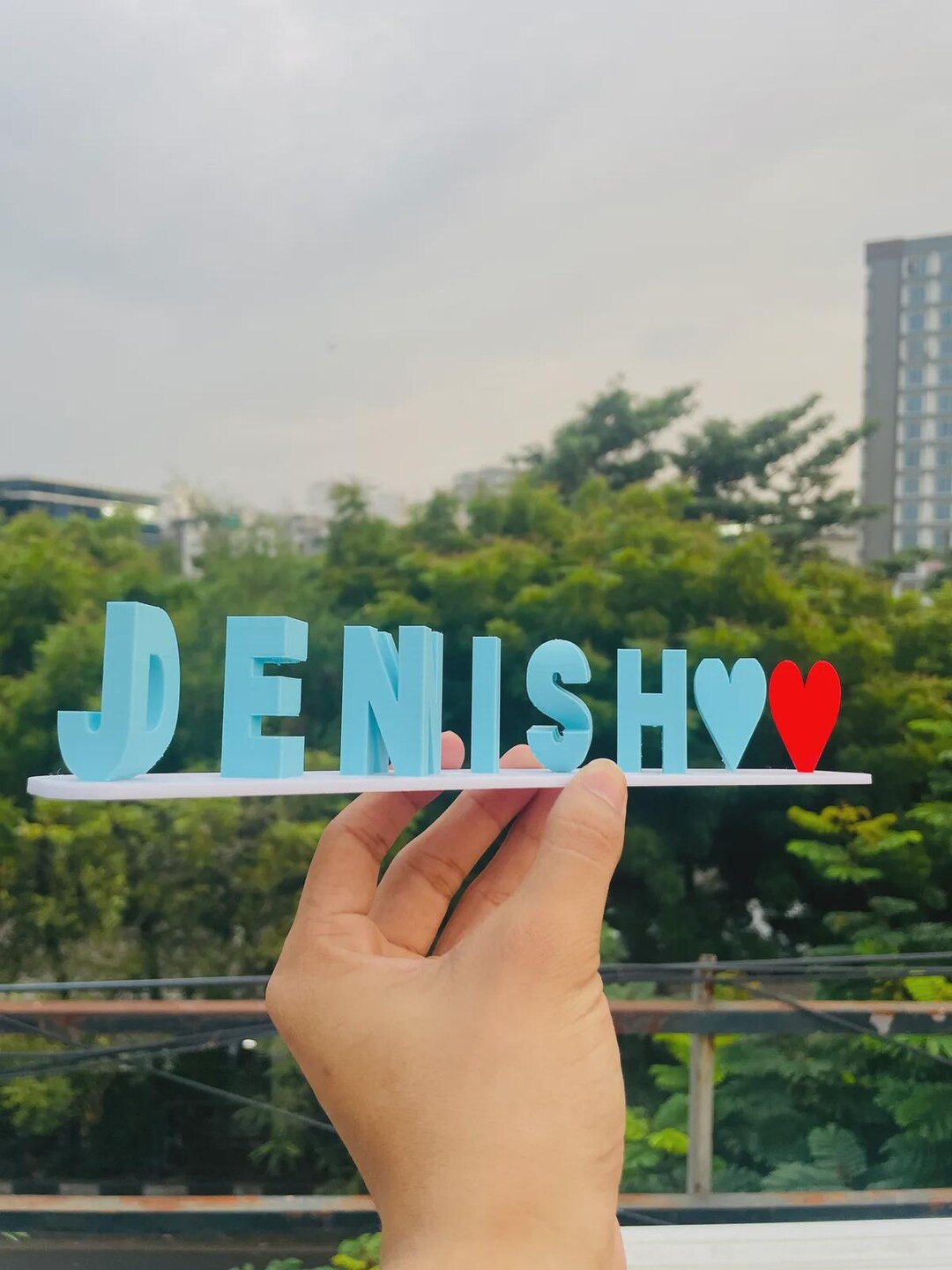 3D Flip Name Plate Custom Dual-sided Personalized Name Decor - Etsy