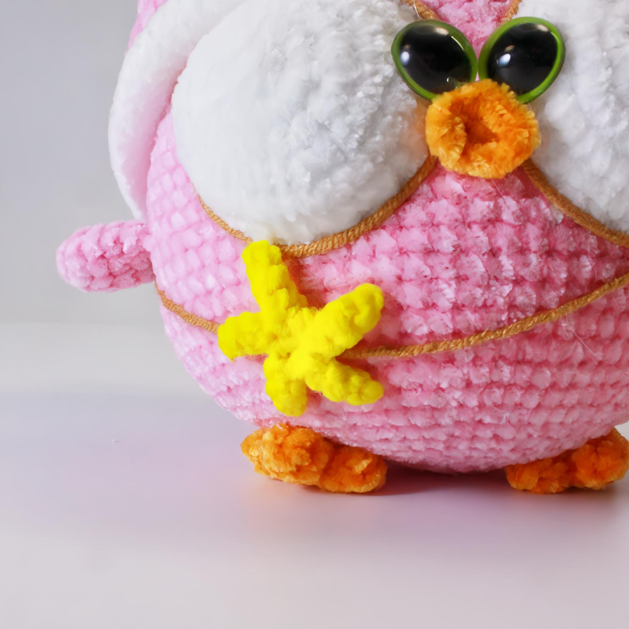 Smurf Chicken Crochet Pattern: DIY Amigurumi Plush Tutorial (PDF ...