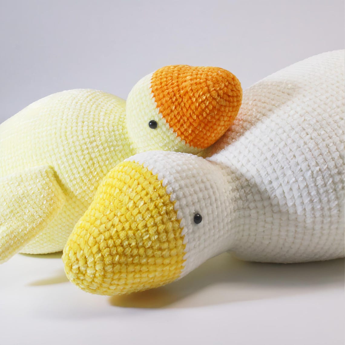 Goose & Gosling Crochet Pattern: Easy Amigurumi Plush Toy (PDF Pattern ...