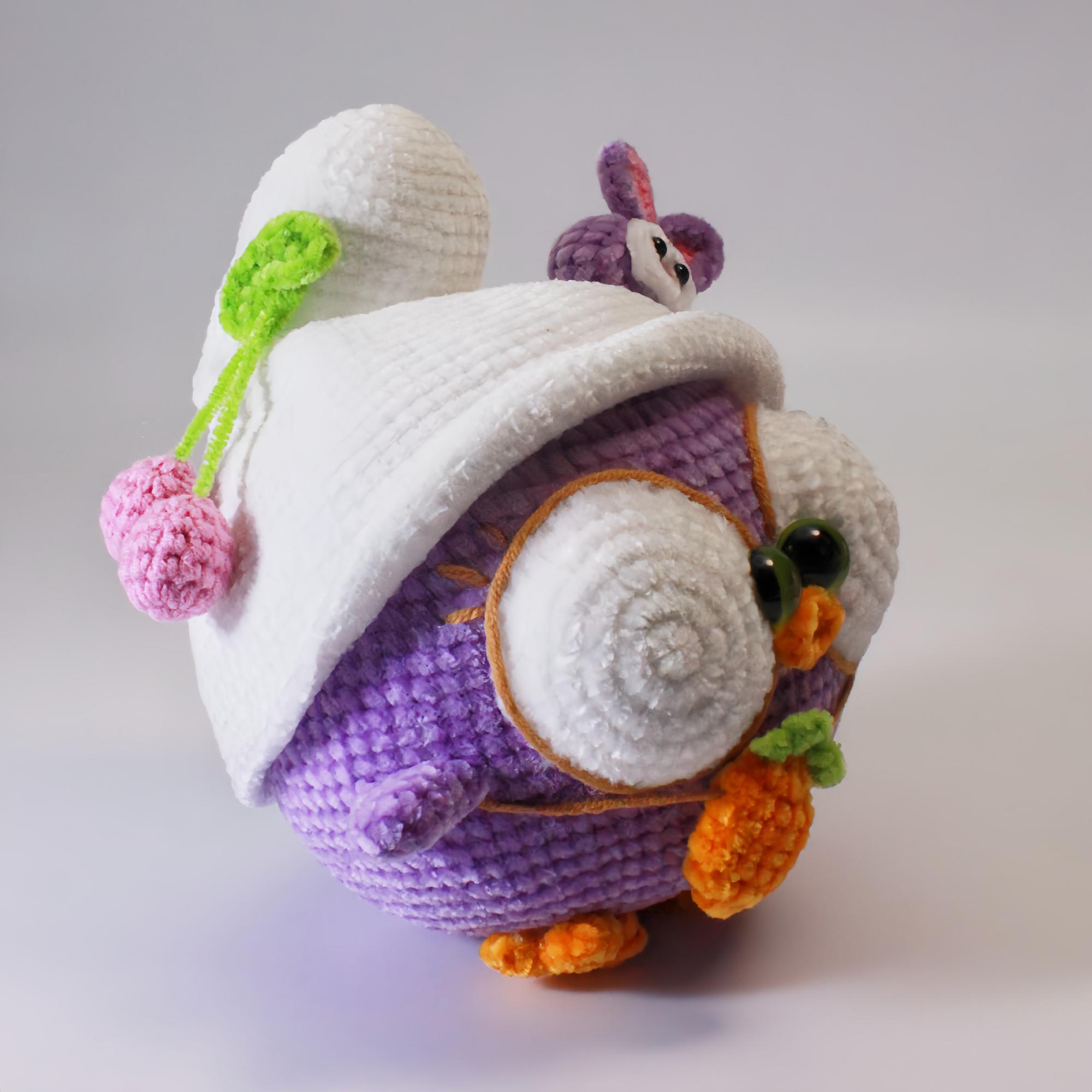 Smurf Chicken Crochet Pattern: Clopeep Amigurumi Tutorial (PDF Pattern ...