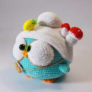 Smurf Chicken Crochet Pattern: Low Sew Chick Amigurumi (PDF Pattern) - Etsy