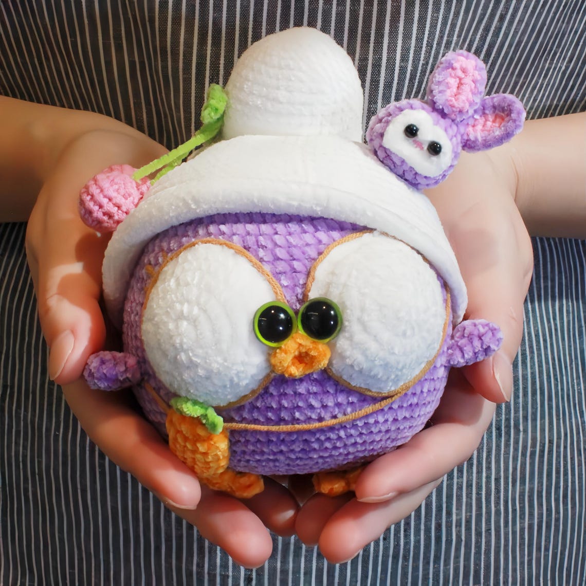 Smurf Chicken Crochet Pattern: Clopeep Amigurumi Tutorial (PDF Pattern ...