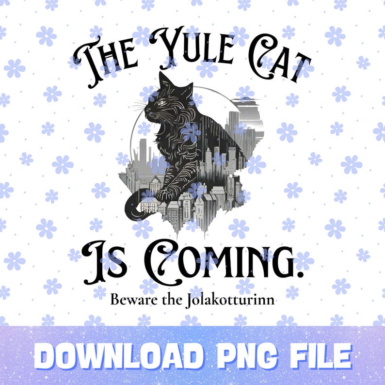 The Yule Cat Png, Krampus Cat Png, Jolakotturinn Christmas Cat Png ...