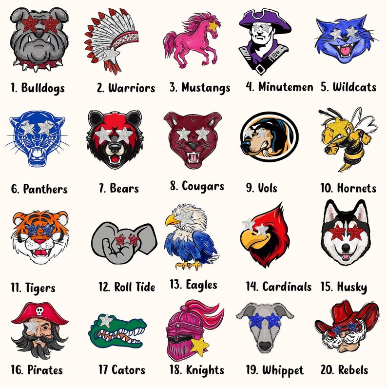 Custom Mascot Preppy Pennants Flag Shirt, Watercolor Pennant Mascot Tee ...