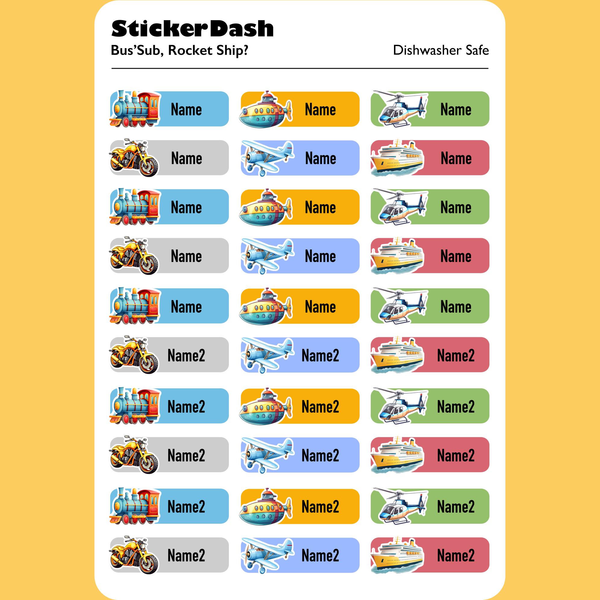 Personalized Label for Kids Cute Label for Boys Personalized ...