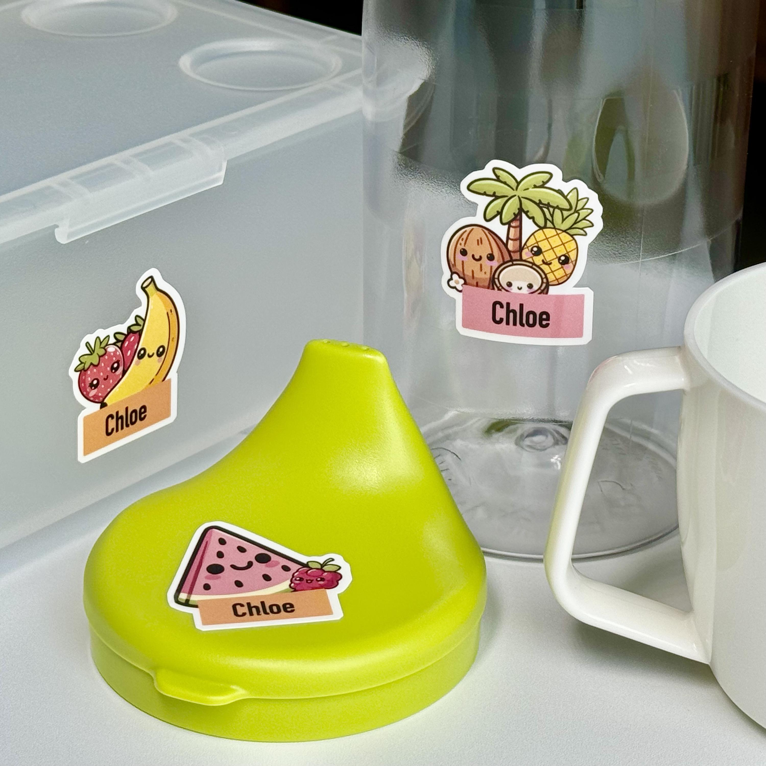 Personalized Sticker for Kids Cute Sticker for Girl Personalized Bubble ...