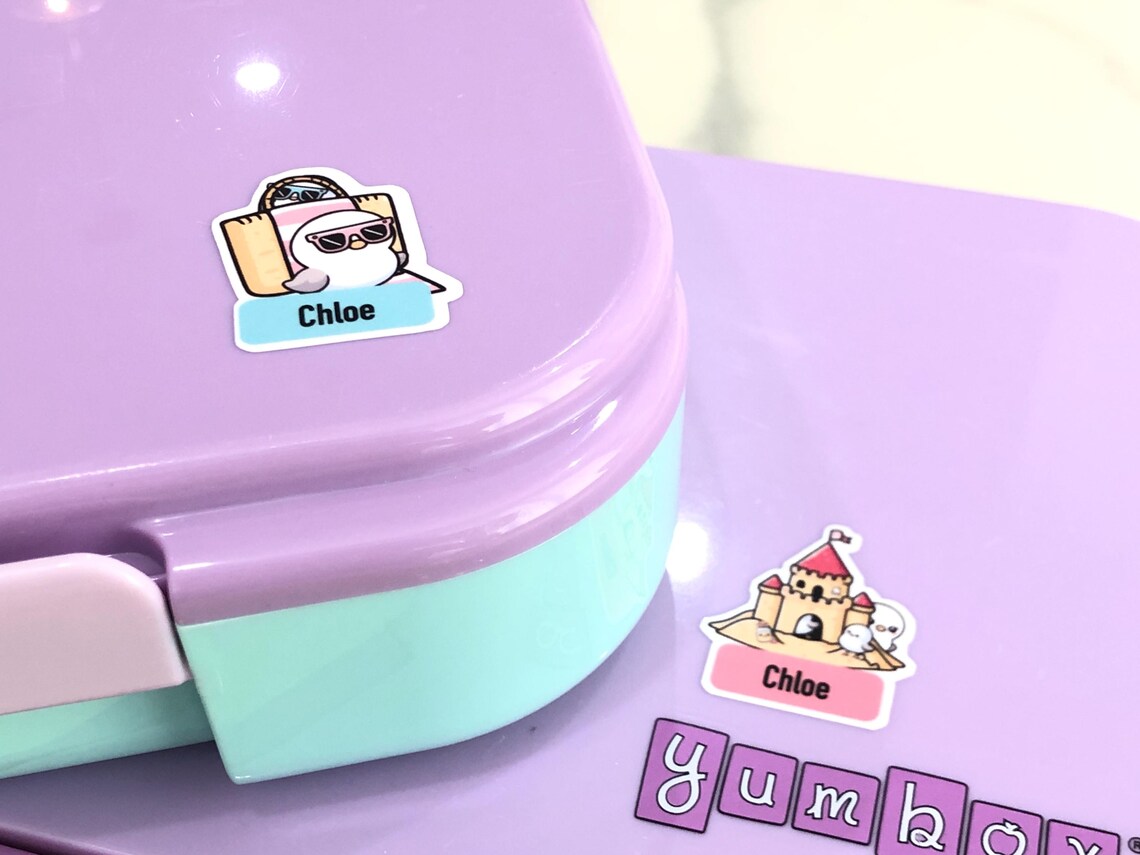 Personalized Sticker for Kids Cute Sticker for Girl Personalized Bubble ...