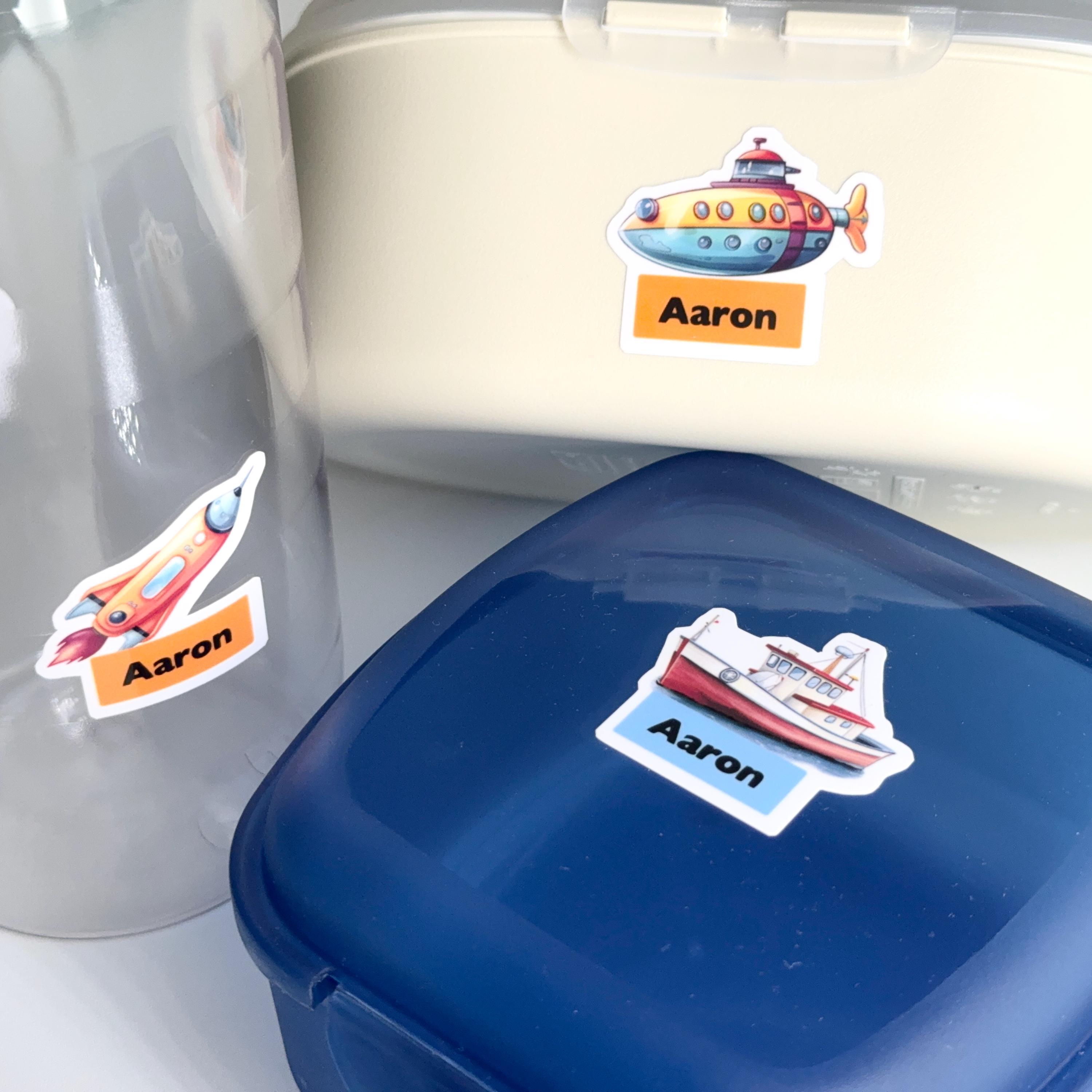 Personalized Sticker for Kids Cute Sticker for Boys Personalized ...