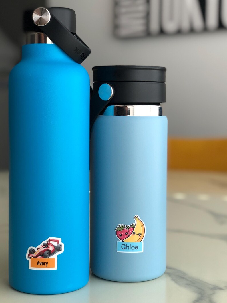 Personalized Sticker for Kids Cute Sticker for Girl Personalized Bubble ...