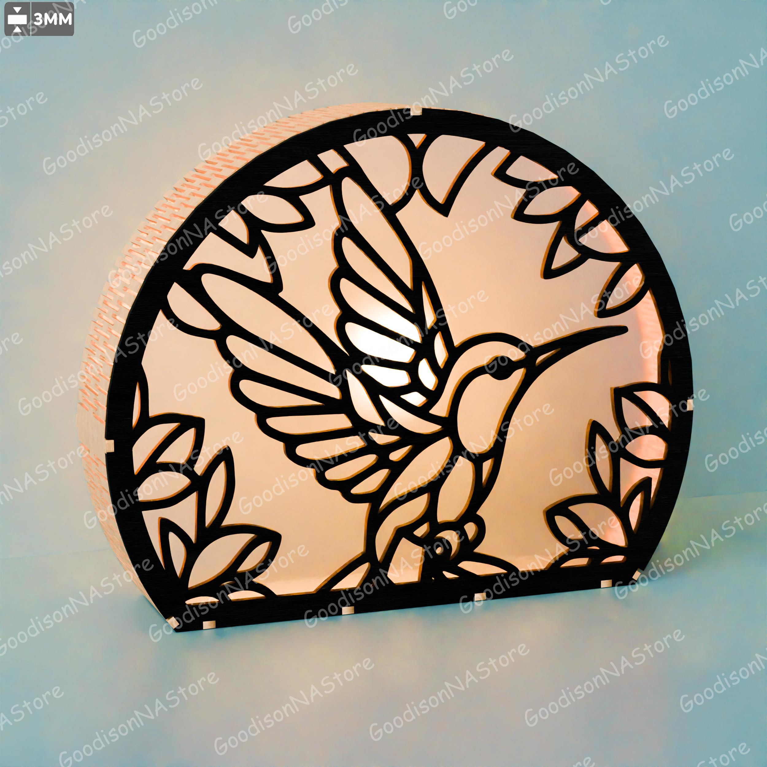 Floral Lantern SVG Bundle Set of 12, Nature Silhouette Light Box ...