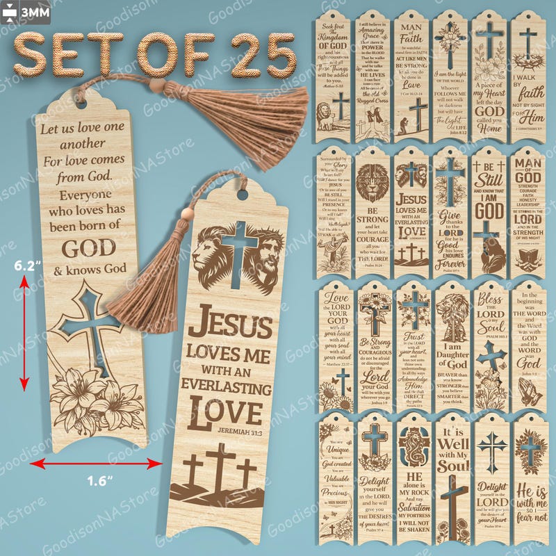 Religious Easter Bookmark - Etsy