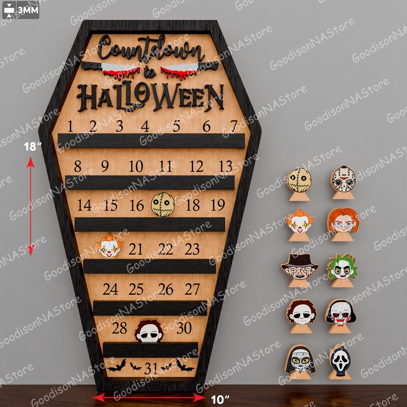 Halloween Countdown - Etsy