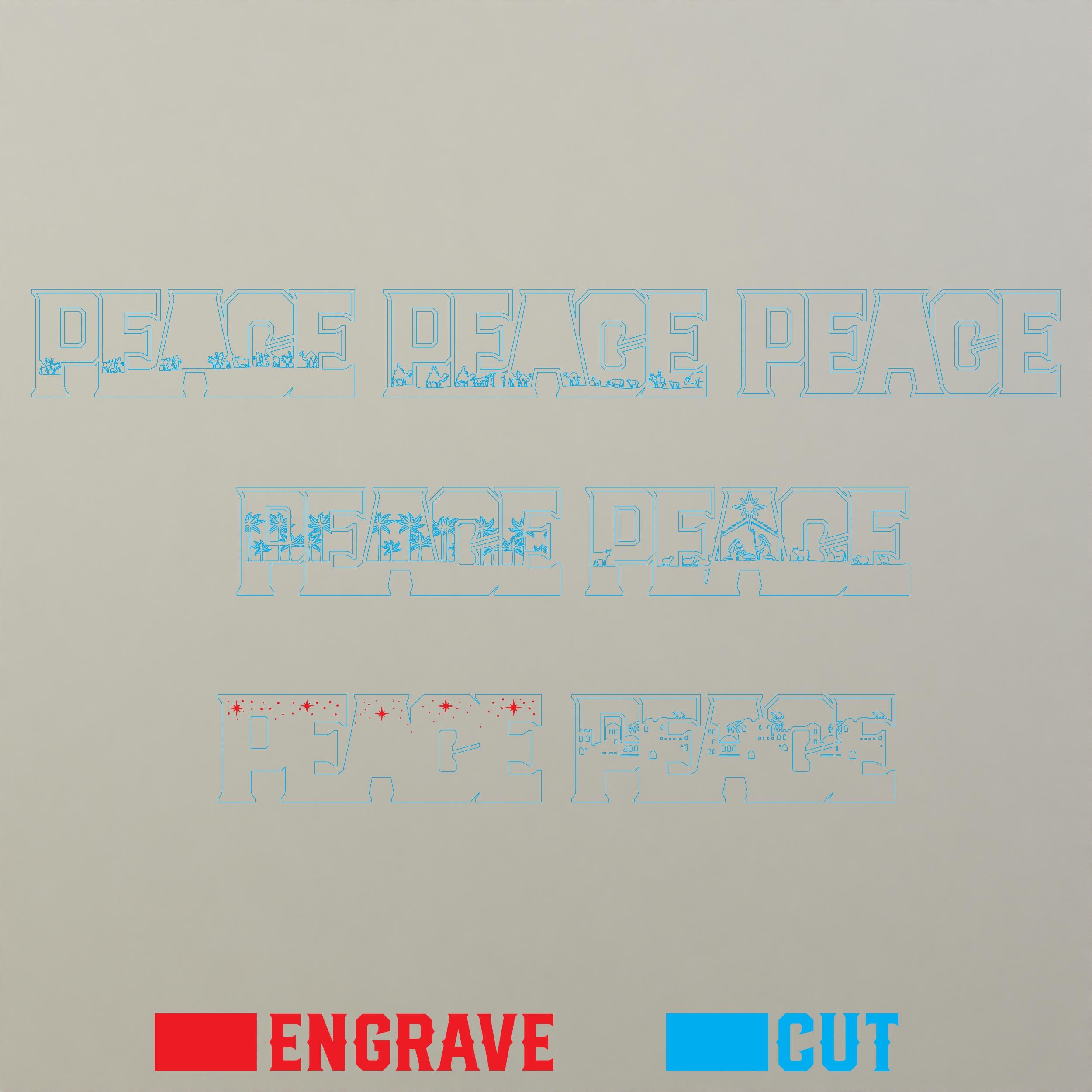Easter Decor Multilayer SVG, Peace Scene Multilayers Svg, Christ Scene ...