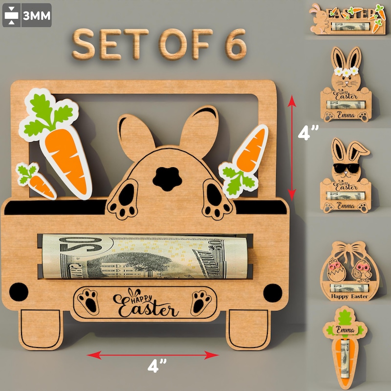 Easter Money Holder - Etsy