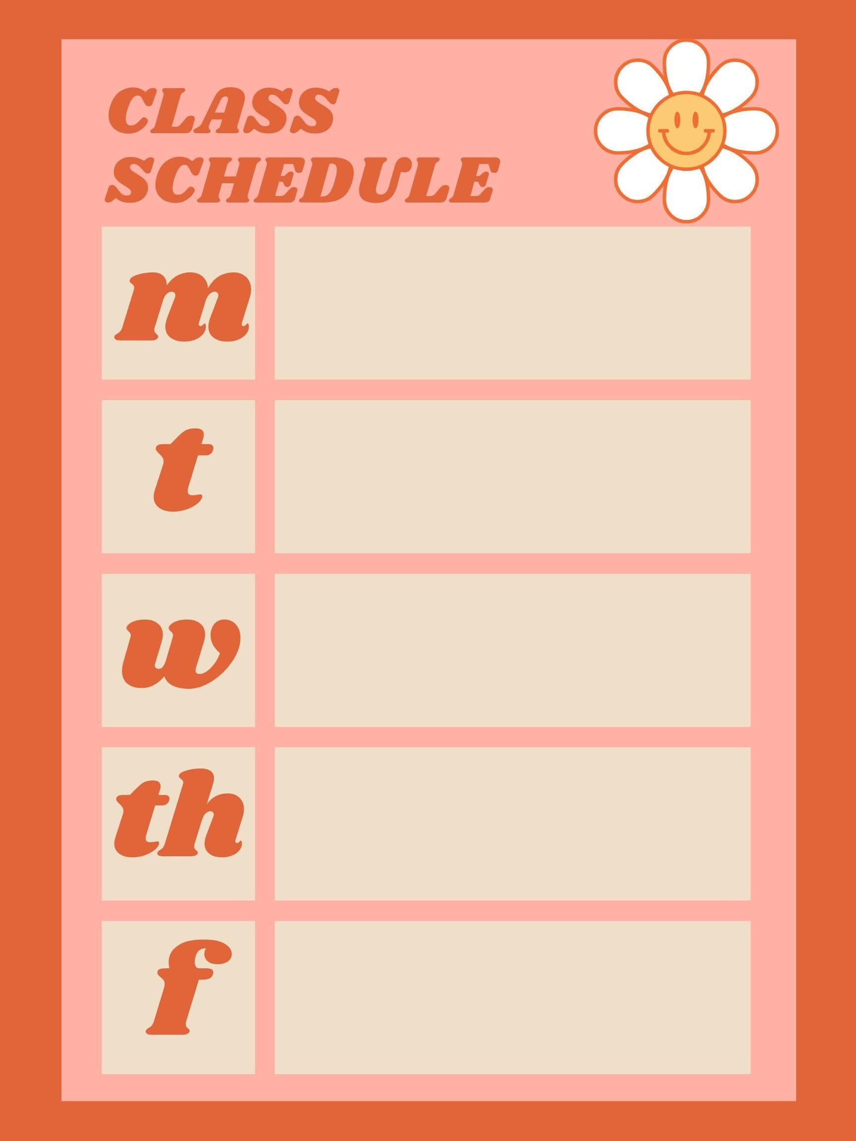 Printable Classroom Agenda, Printable Classroom Schedule, Printable ...