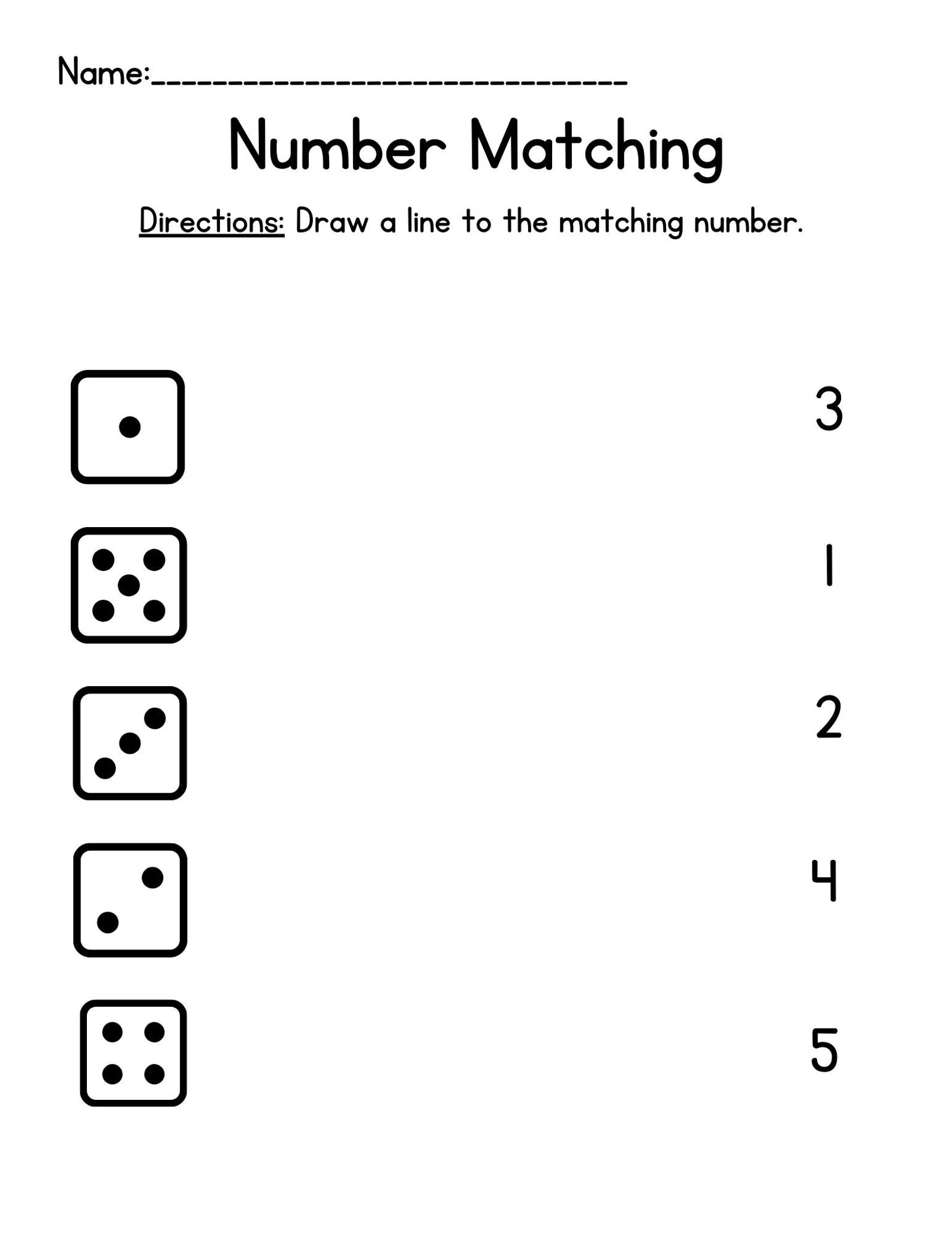 Prek Number Packet, Prek Numbers 1-5, Prek Counting Worksheet, Pre-k ...