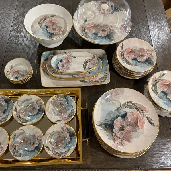 Dinnerware Set - Etsy