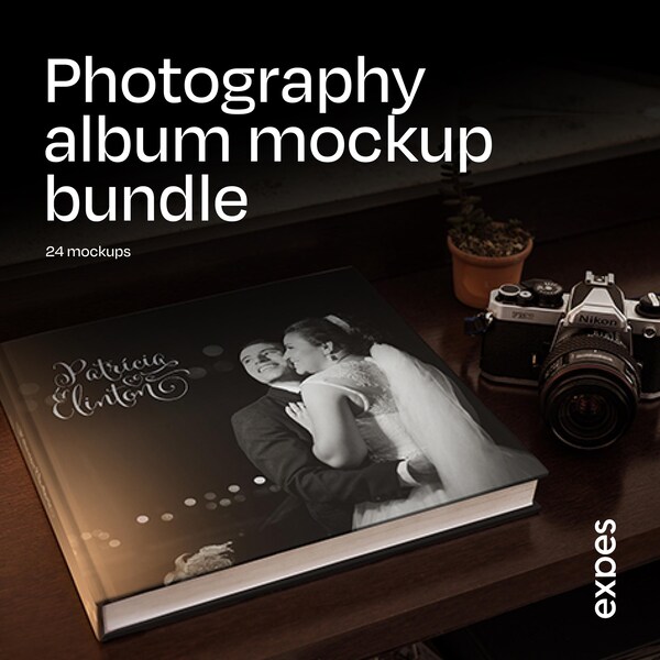 Open Album Template - Etsy