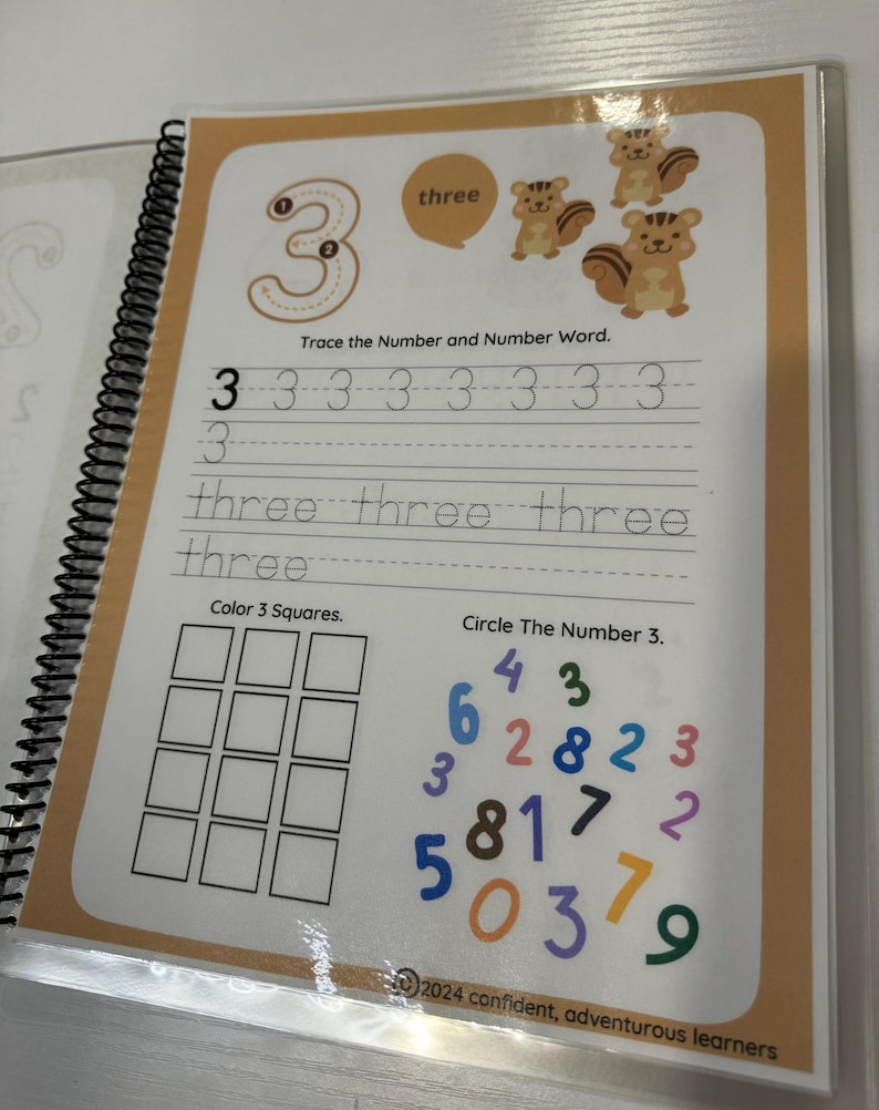 My Number Book Numbers 1-10 Tracing Numbers Number Words Math ...