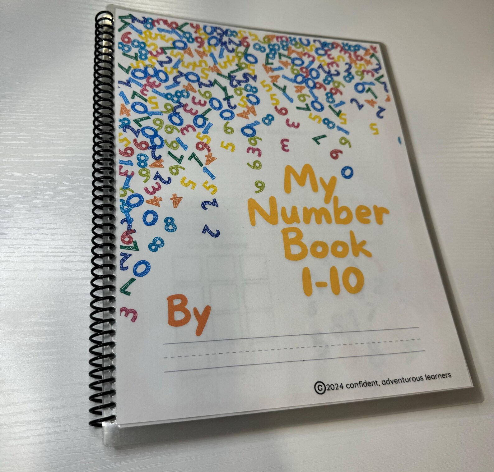 My Number Book Numbers 1-10 Tracing Numbers Number Words Math ...