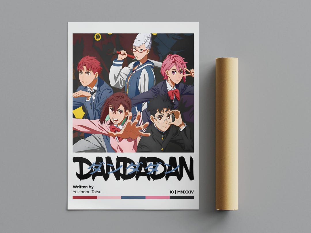 Dandadan Poster Minimalist Poster Anime Poster Wall Art Wall Decor ...