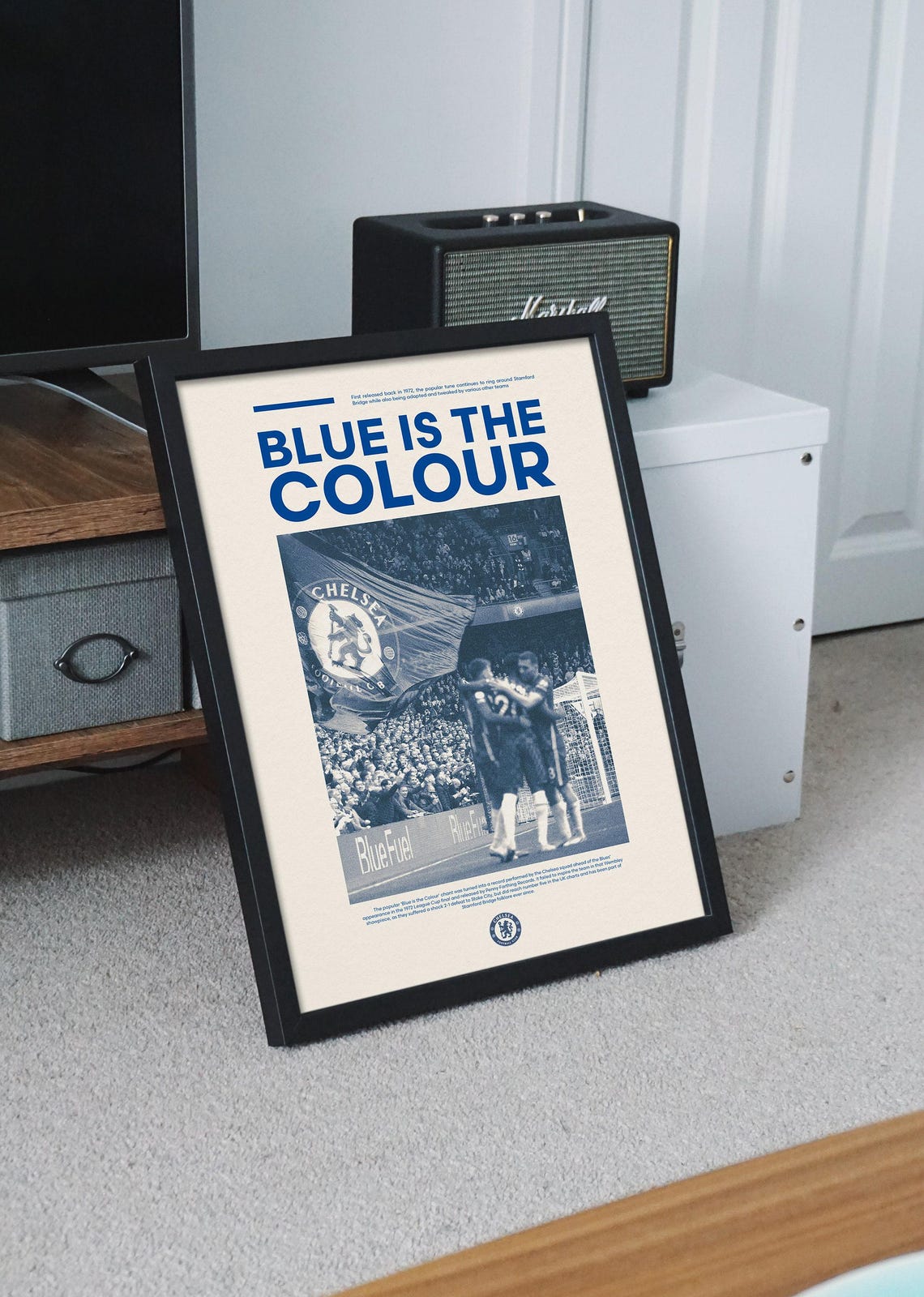 Chelsea FC Poster | Football Posters | Soccer Print | Flexible Sizes ...