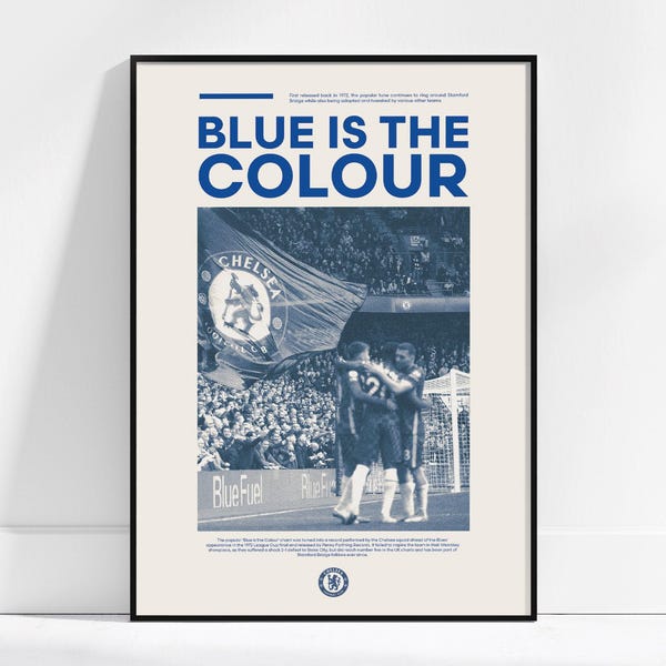 Chelsea Fc - Etsy UK