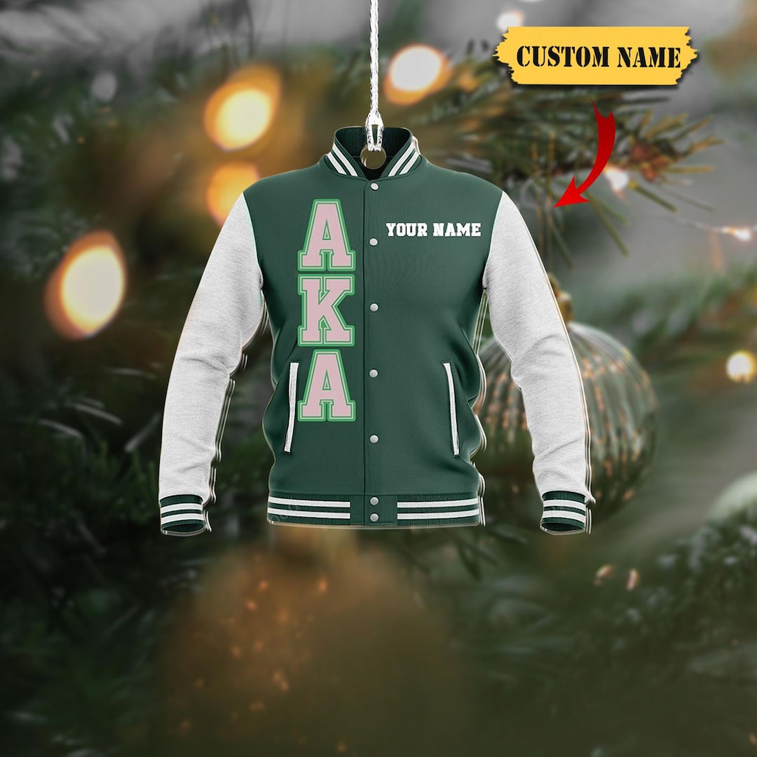 Personalized AKA Green Clothing Ornament 2D, AKA Clothing Ornament, AKA Clothing Christmas ...