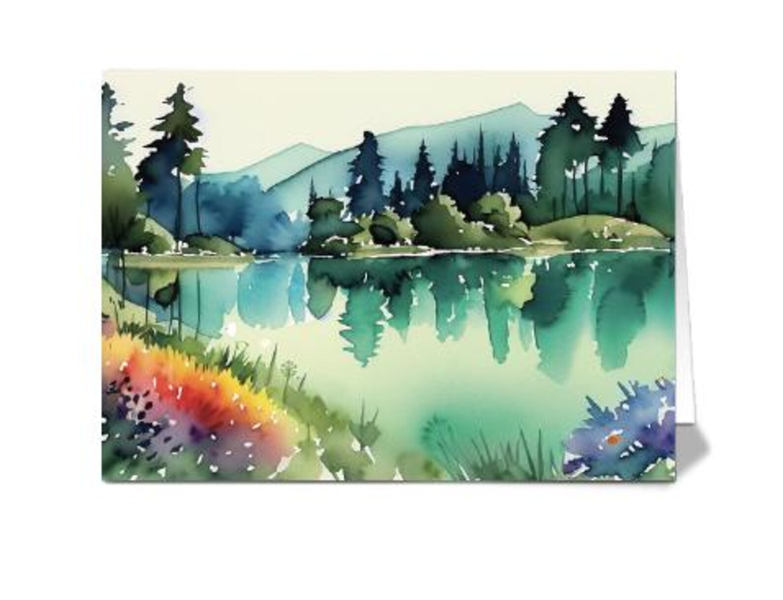 Landscape Greeting Cards: Original Art, Set of 10 - Etsy