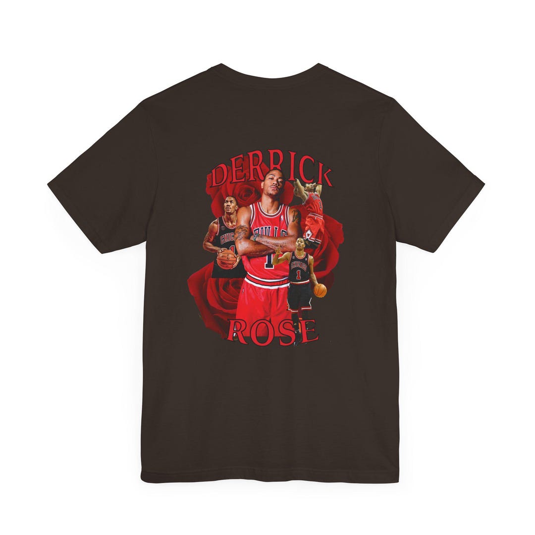 Derrick Rose (the Rose That Never Blossomed) Tribute T-shirt, Chicago ...