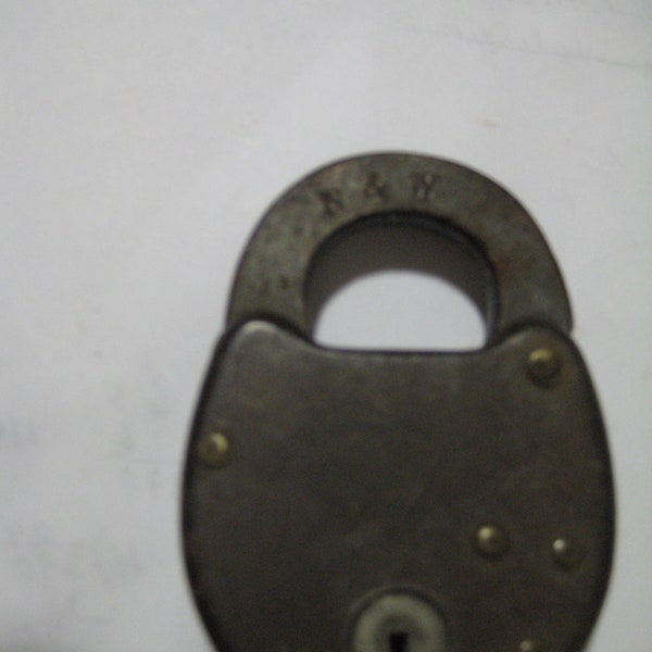Antique Railroad Lock - Etsy