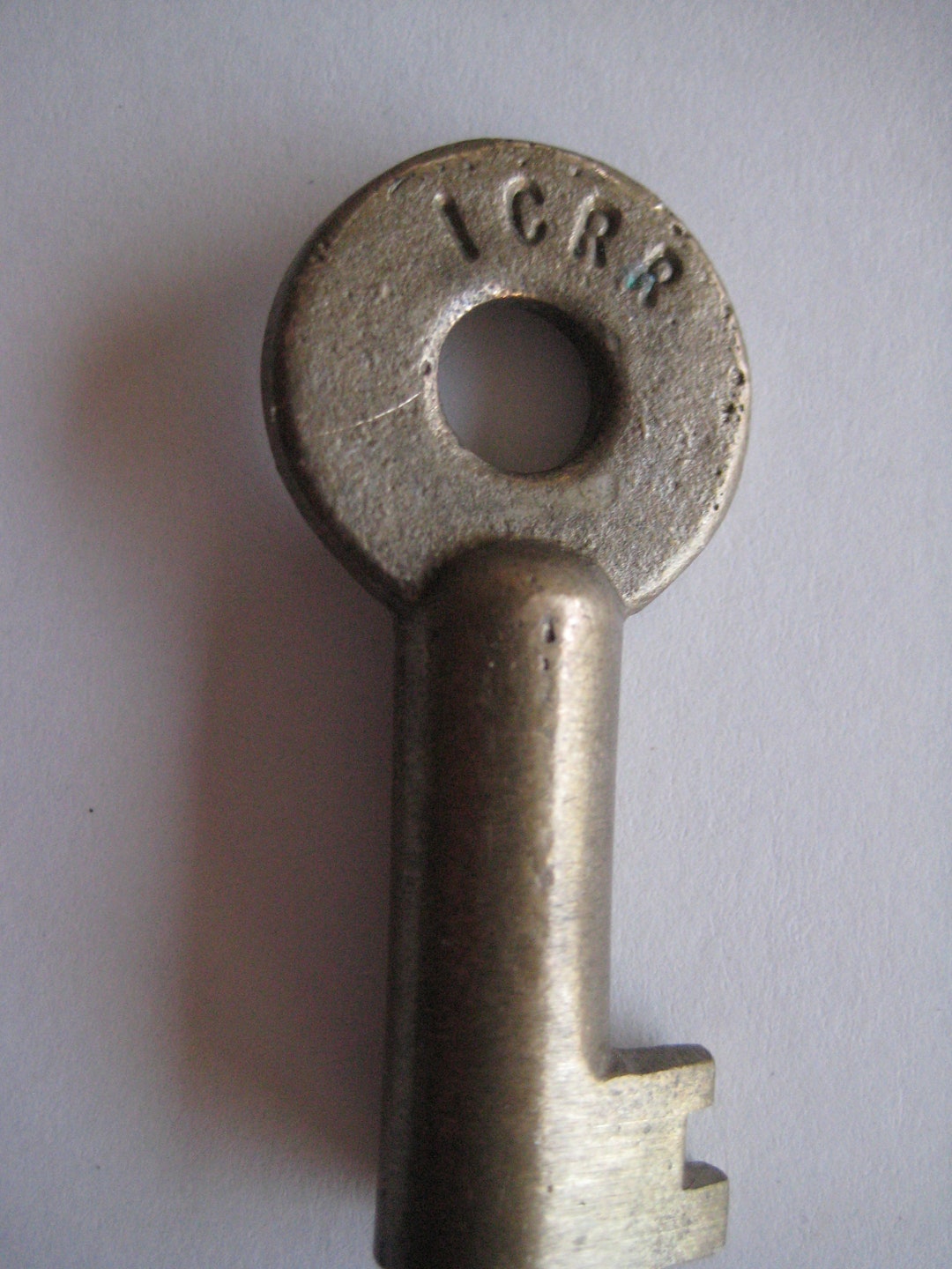 Rare Brass Railroad Key Stamped ICRR. in Very Good Condition. - Etsy
