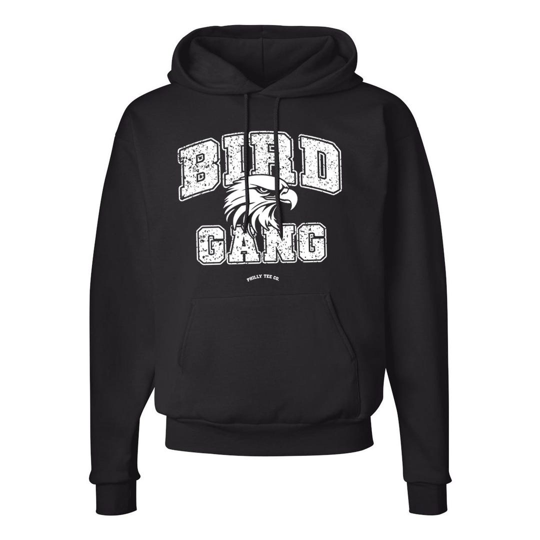 Bird Gang 2025 Philadelphia Eagles Philly Eagles Hoodie Black Hoody - Etsy
