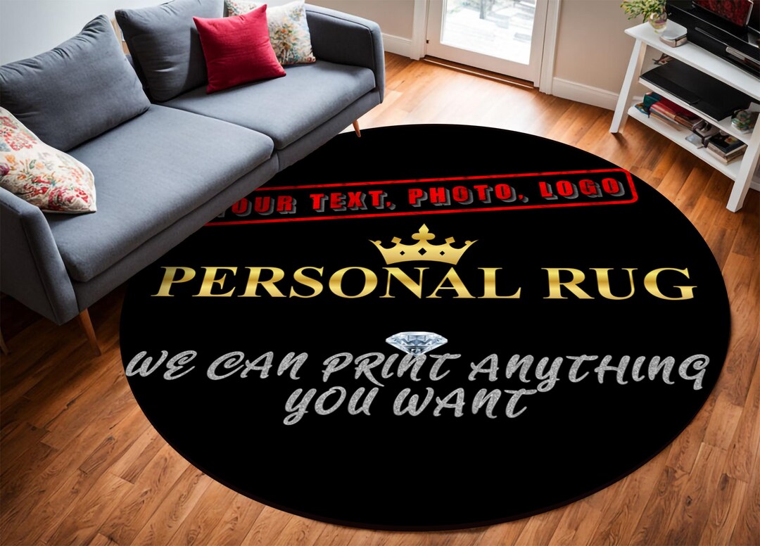 Rug Design, Text Rug, Photos Rug, Logos Rug, Home, Office, Bedroom ...