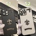 Handmade 3D Patterns Y2K Opium Design Metal Cross Phone Case iPhone 17 ...