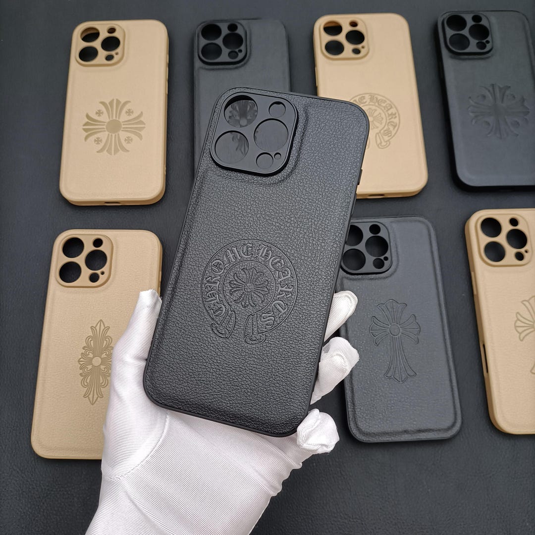 Horseshoe Cross Iris Leather Phone Case Iphone16 15 14 13 12 11 Pro Max ...