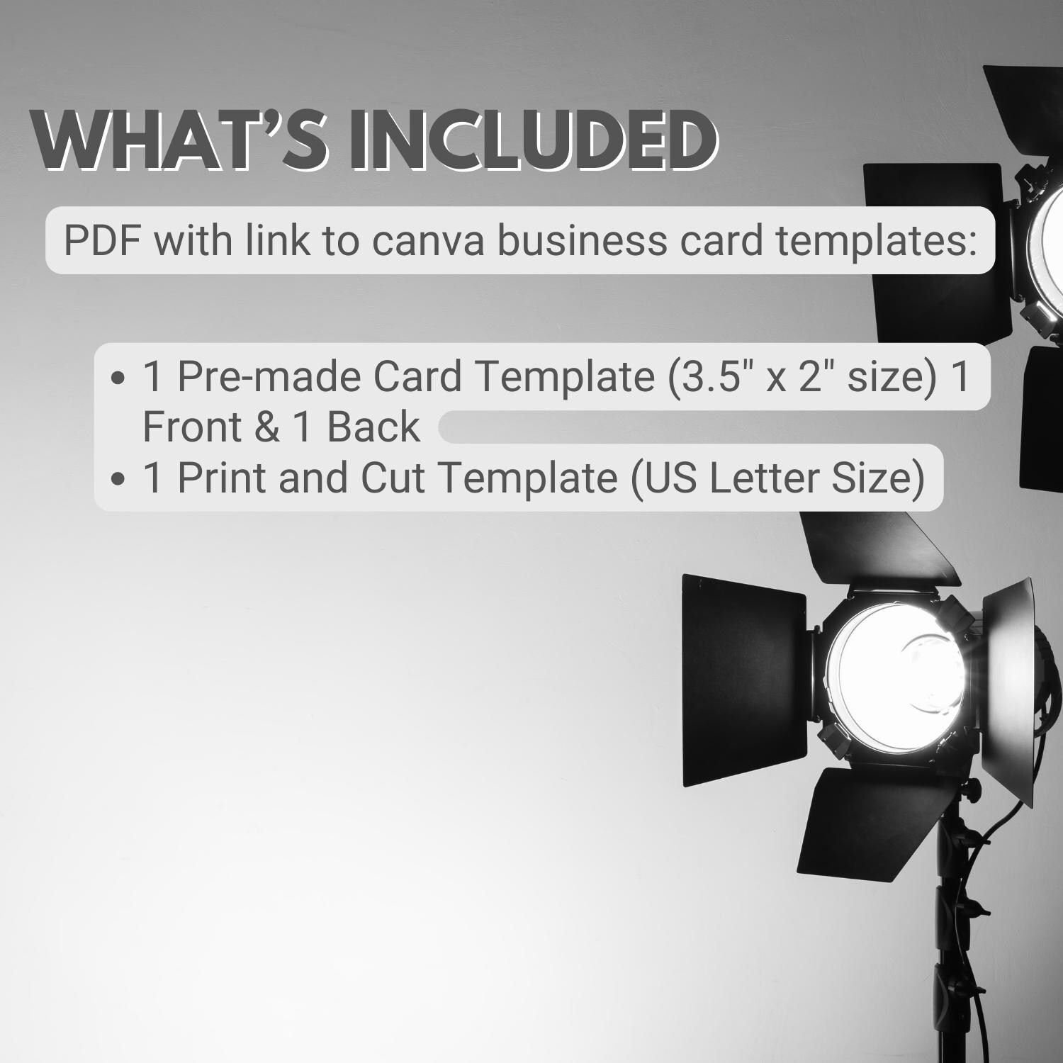 Photographer Business Card Template, Wedding Photographer Professional Card, Photo Studio Card ...