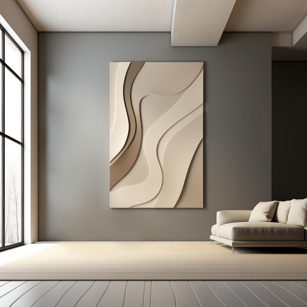 3D Sculpture Art, Wall Hanging, Modern Wall Art, Interior Design - Etsy