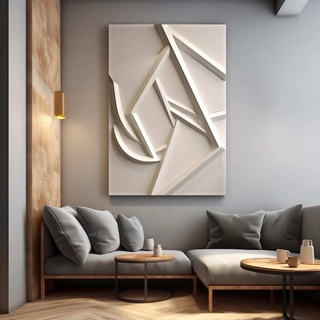 3d Wall Sculpture, Abstract Wall Decor, High-end Wall Decor, Extra ...