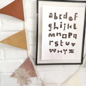 Boho Rainbow Bunting Banner Colorful Bunting Garland Neutral - Etsy