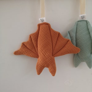 Bat Plush Toy Halloween Pacifier Holder, First Halloween Baby Gift ...