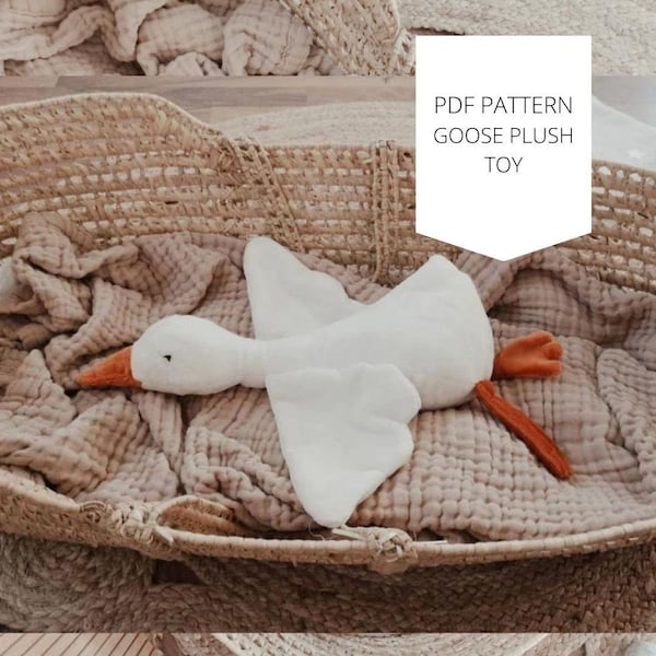 Duck Plush Sewing Pattern - Etsy