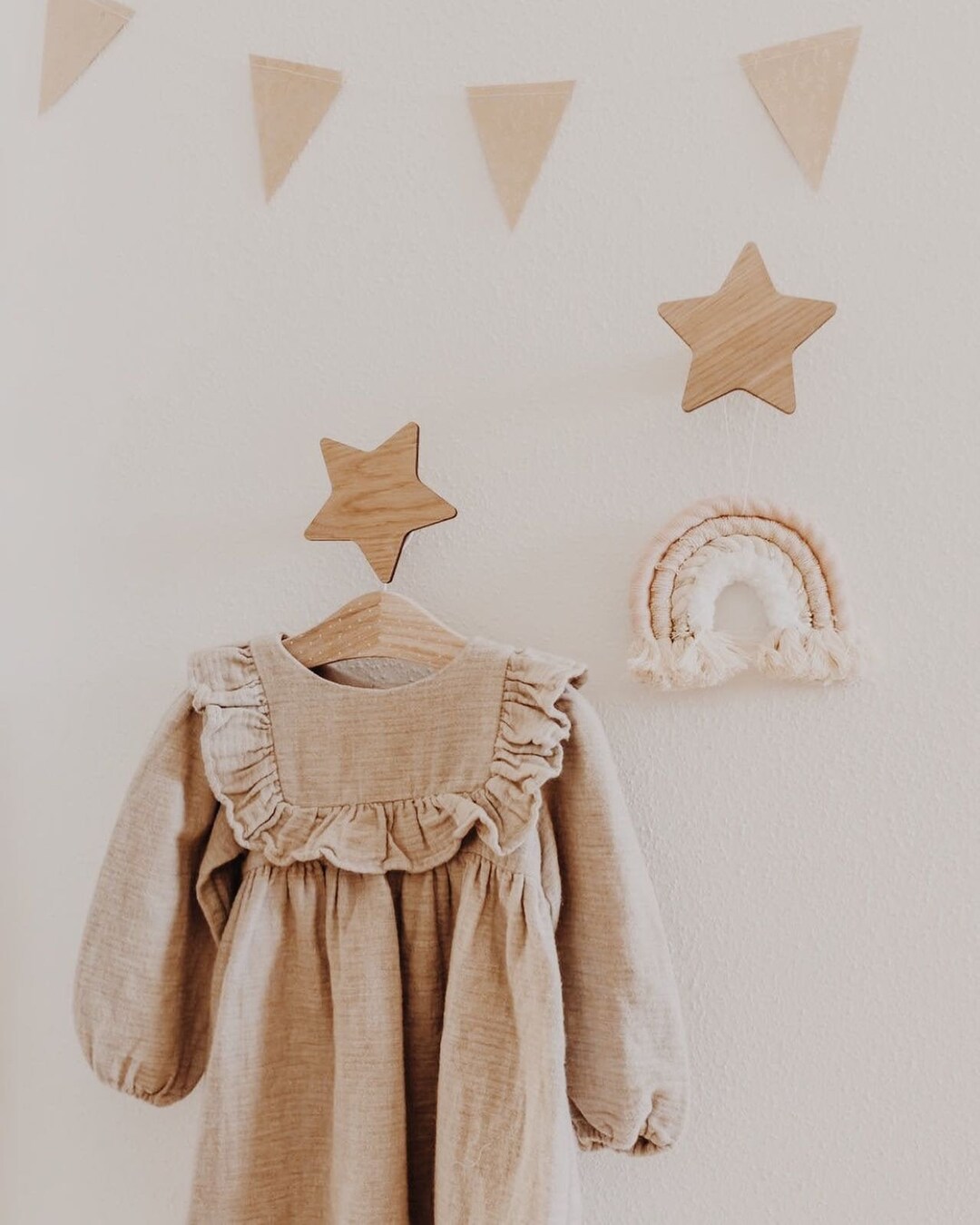 Star Hook, Star Wooden Hooks, Wooden Decor, Wall Hooks, Star Wall Decor ...