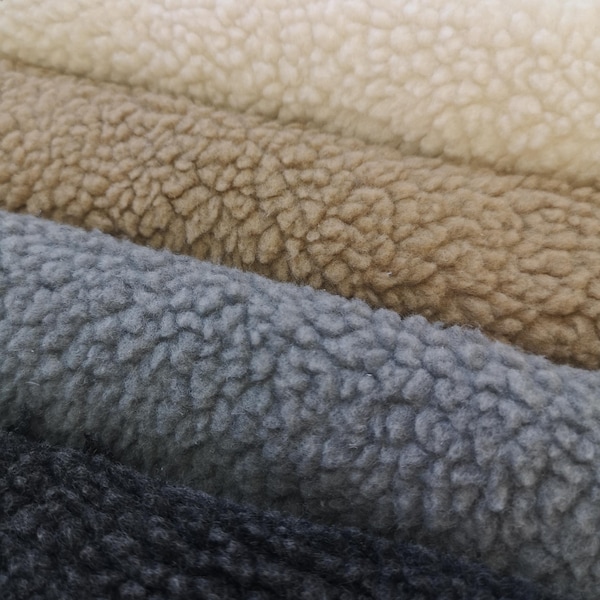 Sherpa Fabric by the Yard - Etsy