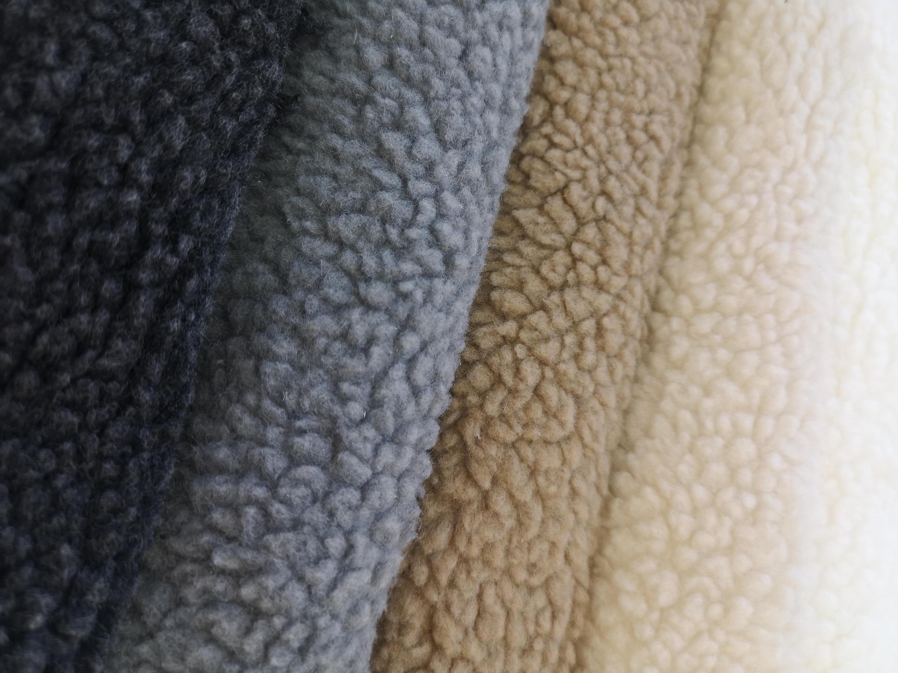Sherpa Teddy Plush Fabric: Recycled Polyester Fleece - Half Yard - Etsy